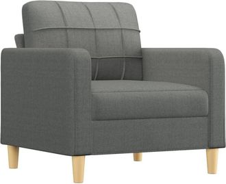 vidaXL vidaXL Sofasessel Dunkelgrau 60 cm Stoff