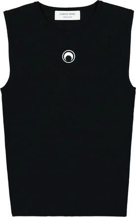 Marine Serre Damen, Oberteile, Schwarzk, MGröße