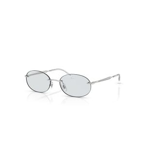 Ray-Ban Rb3767 Transitions Color Touch Lenses Sonnenbrillen Silber Fassung Blau Glas 54-18