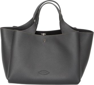 Tod's Femme, Sacs, Noir, Taille: ONE Size Petit sac cabas en cuir