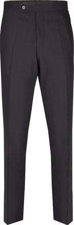 Wilvorst Classics Herren Smokinghose Modern Fit Schwarz 50