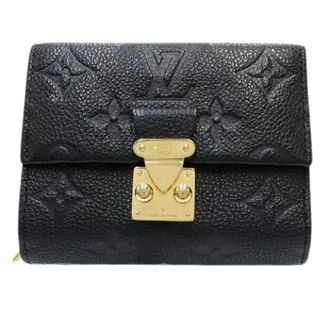 Louis Vuitton Portefeuille Pre-owned Monogram Empreinte (tri-fold) - Femme - Pre-owned - Noir - Taille: ONE Size