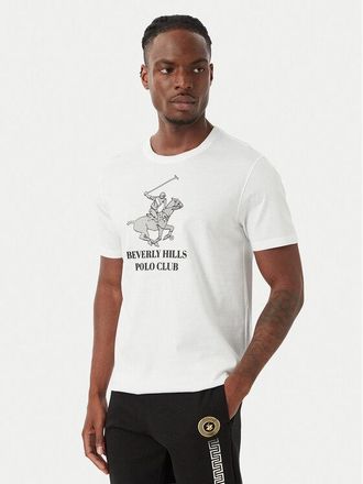 Beverly Hills Polo Club T-Shirt M1619-HR Wei&szlig; Regular Fit