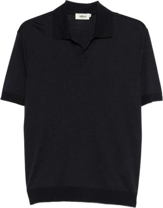 Altea Homme, Tops, Bleu, Taille: XL Pull &agrave; col en V