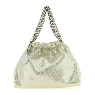 Stella McCartney Femme, Sacs, Vert, Taille: ONE Size Falabella Mini Sac &agrave; Main Cordon