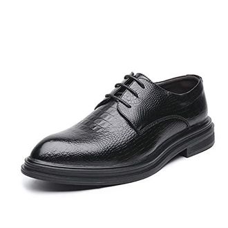 Generic Chaussures habill&eacute;es for Hommes, Chaussures Derby &agrave; Lacets, Tendance, Bout Rond, Similicuir, Semelle en Caoutchouc, Talon carr&eacute;, antid&eacute;rapantes, Basse