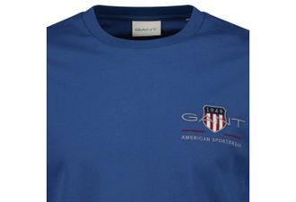 GANT T-Shirt Herren T-Shirt 1er Pack Baumwolle (Packung, 1er Pack)