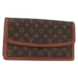 Louis Vuitton Pre-owned Vintage Canvas Clutch - - Pre-owned - Damen - Braun - ONE SIZE