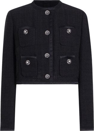 Dolce & Gabbana Jacke aus Bouclé - Schwarz