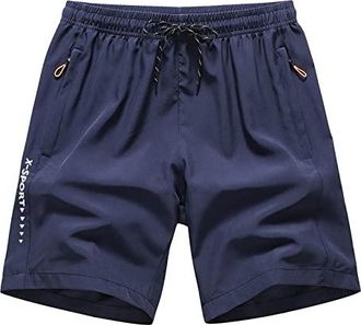 Generic Short de sport pour homme - Short de sport court - L&eacute;ger et respirant - Short de course - Short de gym - Short de jogging - Pantalon de sport pour hom