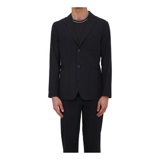 A|X Armani Exchange Blazer Blu - - Jackets - Herren - Blau - 2XS