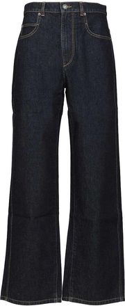 Isabel Marant Lederhose - Blau