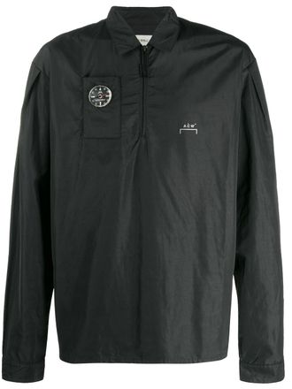 A-Cold-Wall* veste &agrave; col zipp&eacute; - Noir