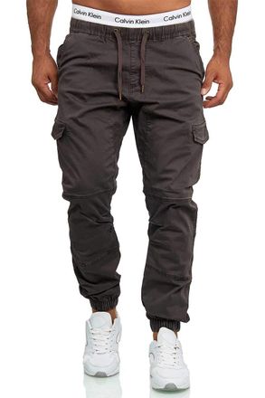 Indicode Levi Herren Cargohose, Farbe: Raven, Gr&ouml;&szlig;e: XXL