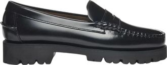 Sebago Femme, Chaussures, Noir, Taille: 36 1/2 EU Dan Lug Loafer