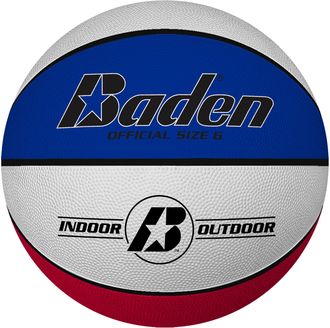 Baden Basic Basketball - klassischer Gummibasketball f&uuml;r Training, Schule und Freizeit - langlebiger Basketball f&uuml;r Kinder und Erwachsene - f&uuml;r Starter und 