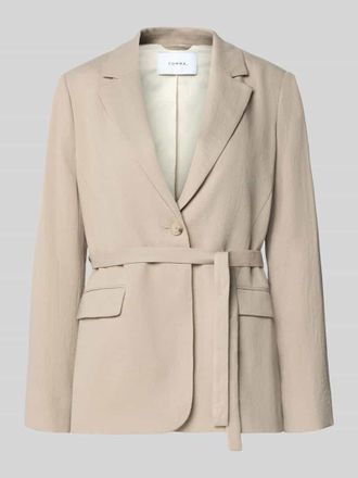 Comma Blazer aus Viskose-Mix mit Lyocell-Anteil