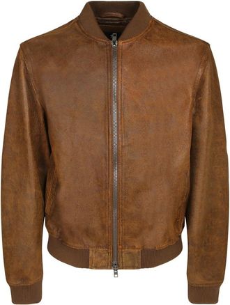 7 For All Mankind Homme, Vestes, Brun, Taille: M Bomber Jacket