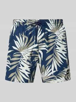 HUGO BOSS Badehose mit Allover-Muster Modell PIRANHA