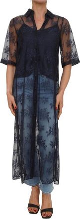 Marella Femme, Robes, Bleu, Taille: 44 FR Coordinato in jersey