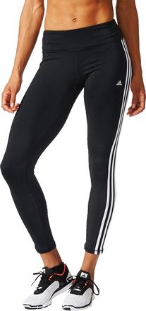 adidas Damen Leggings Basic 3S LG Tights, Black/White, XL