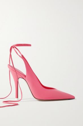 The Attico Escarpins En Cuir Venus - Orange