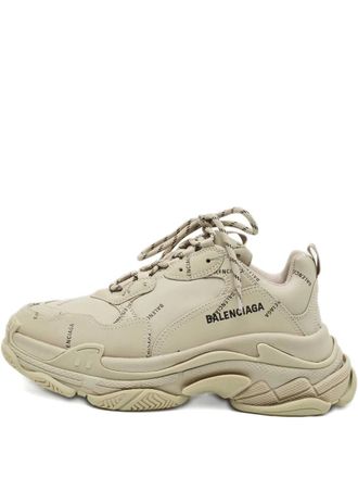 Balenciaga baskets Triple S - Tons neutres