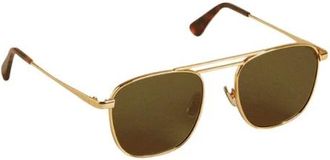 Golden Goose Femme, Accessoires, Jaune, Taille: ONE Size Aviator Roger Lunettes de soleil