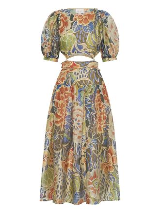IXIAH robe longue Casablanca - Vert