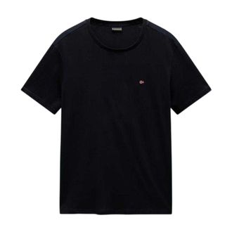 Napapijri Salis T-Shirt f&uuml;r Herren, kurz&auml;rmlig (Schwarz)