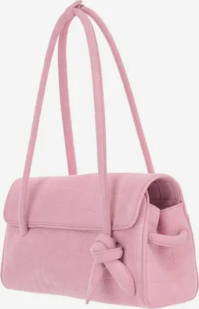 Jacquemus Le Bambimou Calfskin Leather Shoulder Bag - Pink