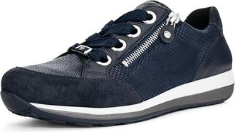 Ara Baskets Osaka pour Femme, Bleu, 36 EU Blanc