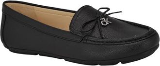 Calvin Klein Mocassins Linca pour Femme, Noir 002, 9.5 Wide