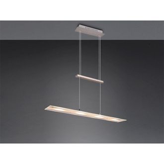 Reality Reality Leuchten - reality LED-Pendelleuchte Milos R32004107 nickel-matt, 20 w, 2200 lm, 3000 k