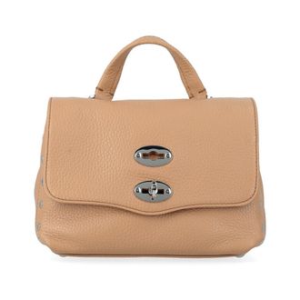 Zanellato Sac Daily Baby en cuir martel&eacute; beige