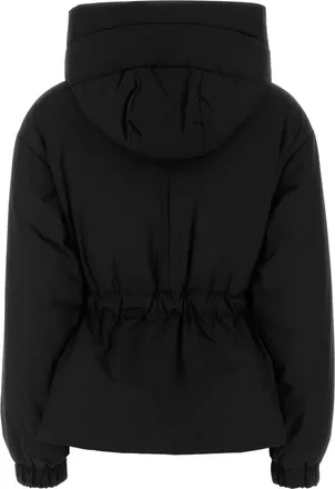 Moorer Womens Black Polyester Glarea Down Jacket Nero Piumini