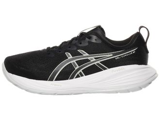 Asics Mens Gel-Cumulus 27 Running Shoes, Black/Concrete, 10 Wide