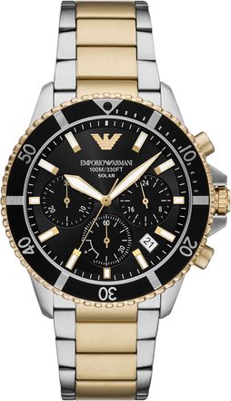Emporio Armani Uhr Emporio Armani World Explorer AR11680 Silberfarben