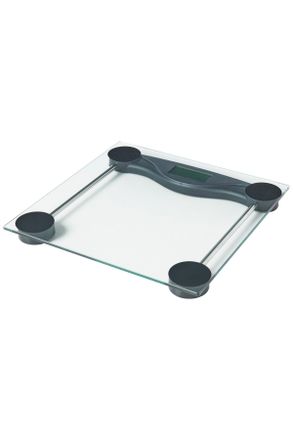 Novel Personenwaage, Schwarz, Transparent, Metall, Kunststoff, Glas, 28x2.5x28 cm, RoHS, CE, 4 Sensoren, LCD-Display, automatisches Ein-/Ausschalten, Badacc