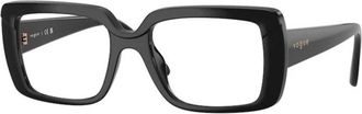 Vogue Eyewear Vogue, Femme, Accessoires, Noir, Taille: 52 MM Optical Frame