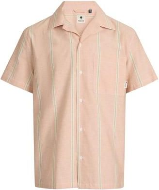 Faguo Chemise droite casual ray&eacute;e en coton