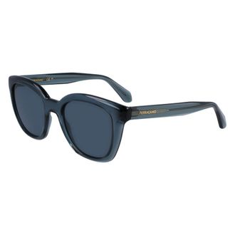 Ferragamo Blaue Injektionssonnenbrille
