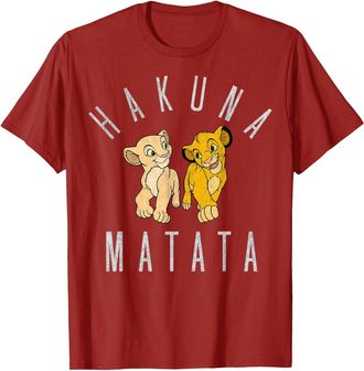 Disney König der Löwen Simba Nala Hakuna Matata Graphic T-Shirt T-Shirt