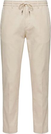 PESERICO Pantalon Chino &agrave; Cordon - Homme - Pantalons - Beige - Taille: M