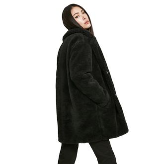 Urban Classics Mantel f&uuml;r Damen (Schwarz)