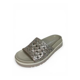 Patrizia Bonfanti Dover Brianna Wov Silk Pantolette - - Shoes - Damen - Beige - 39 EU