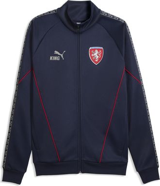 Puma Veste KING Anthem R&eacute;publique Tch&egrave;que Homme, Accessoires, Bleu, XXL
