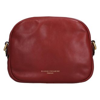 Gianni Chiarini Leather Crossbody Bag - - Bags - Damen - Rot - ONE SIZE