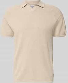 Jack & Jones Regular Fit Poloshirt mit Strukturmuster Modell HILL