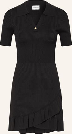 Claudie Pierlot Claudie Pierlot Strick-Polokleid Mit R&uuml;schen schwarz